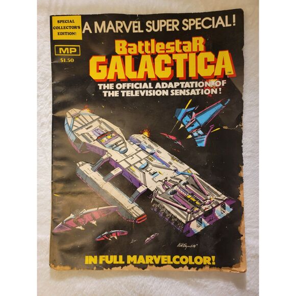 Marvel | Other | Vtg Battlestar Galactica 8 978 Marvel Comic Super ...